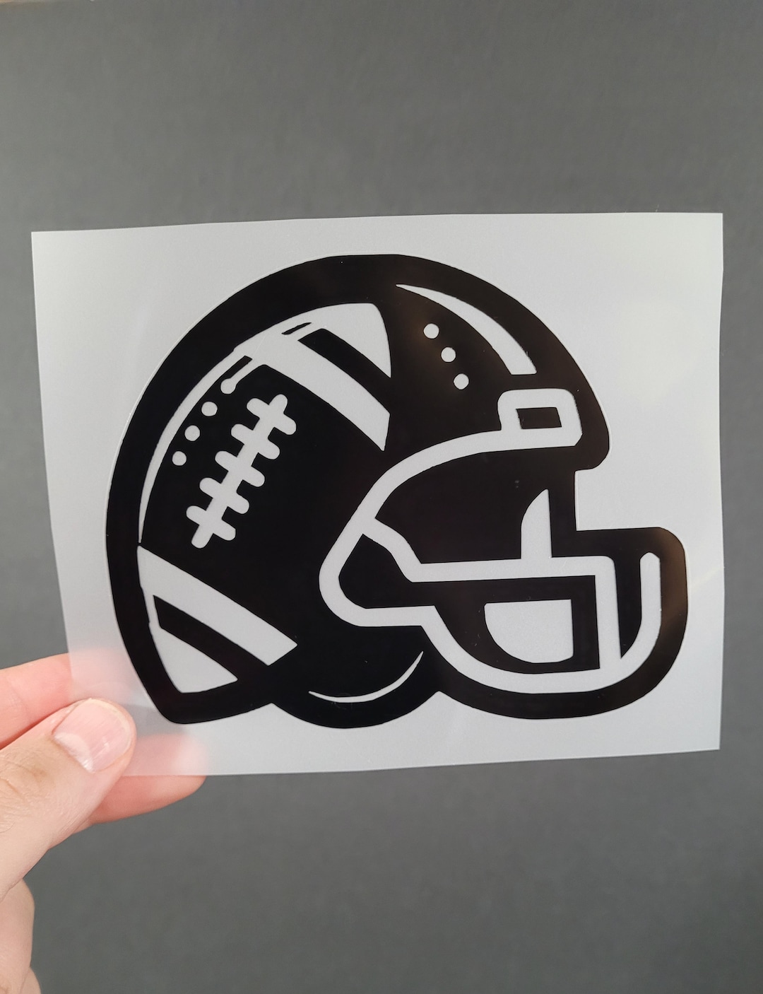 Football Helmet Decal for Car Football Gift Ideas for Him Sports Decals ...