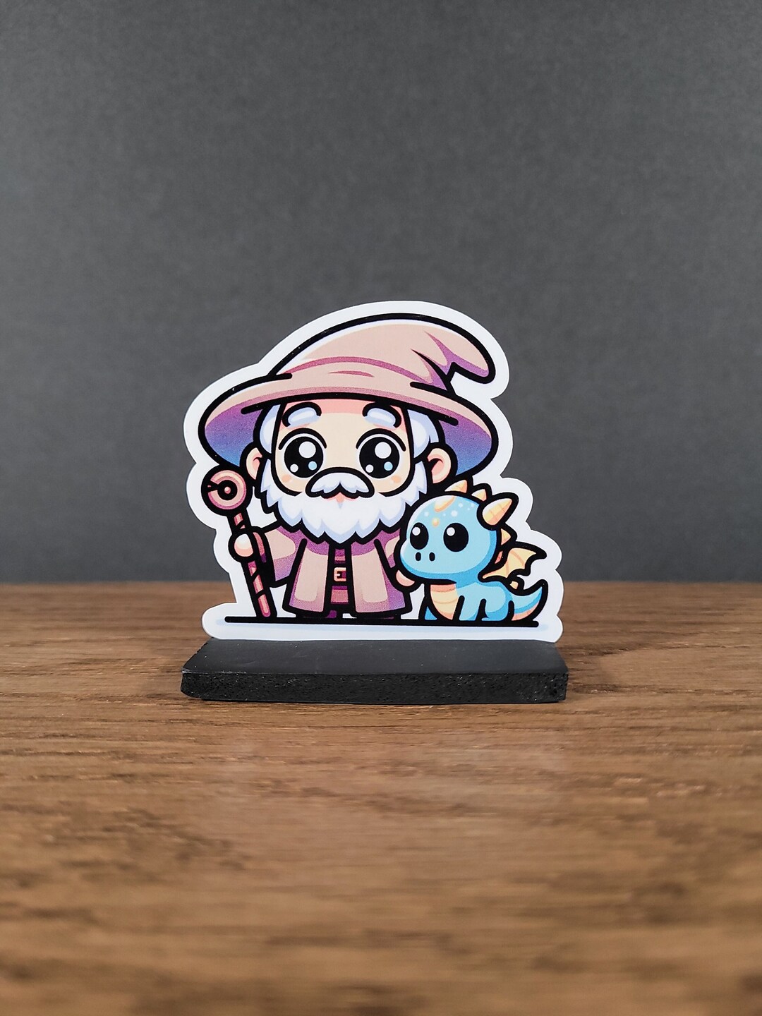 Wizards Pet Dragon Sticker Kawaii Gifts for Kids Cute Wizard Stickers ...