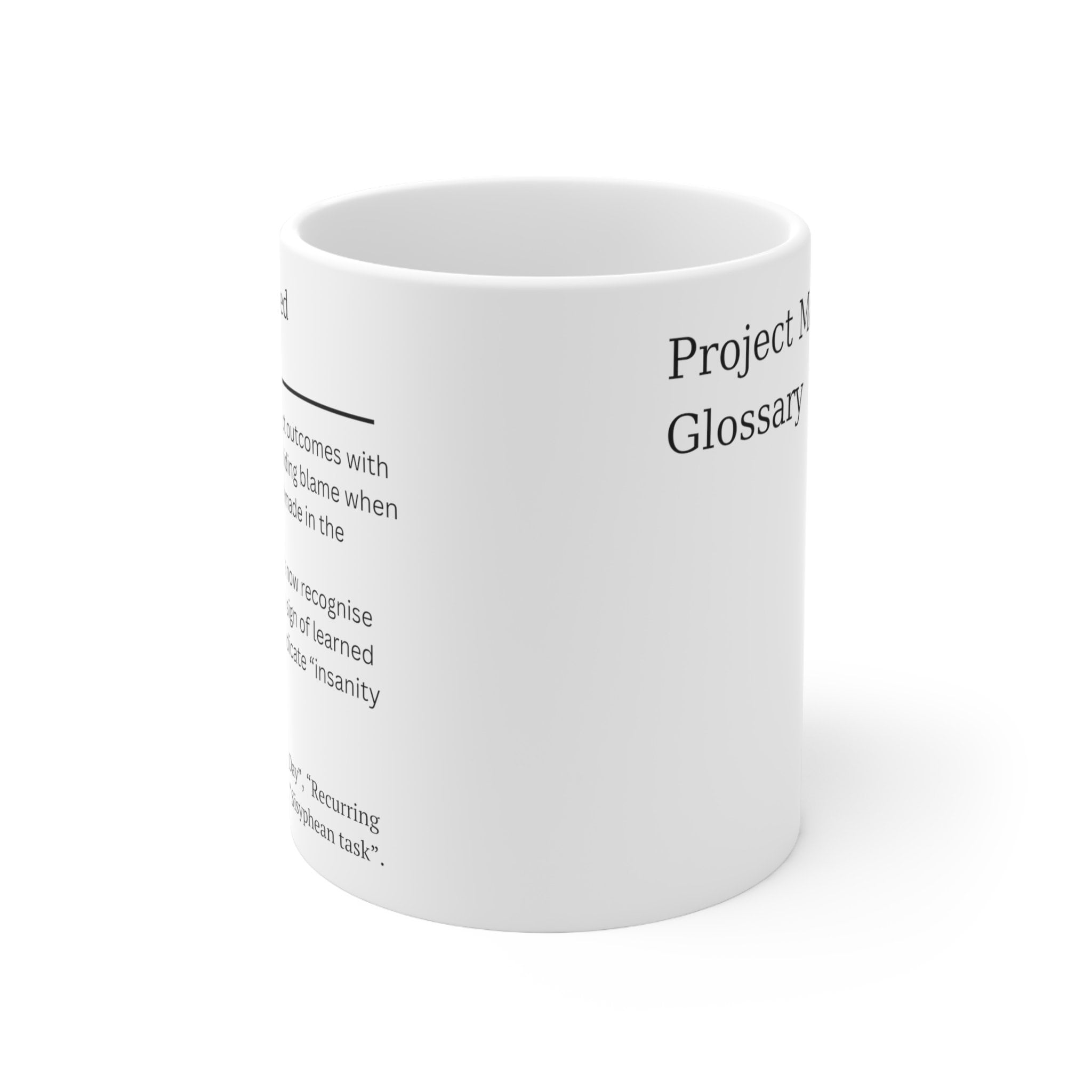 No 10 Project Manager Gift Ideas, Project Management Funny Mug ...