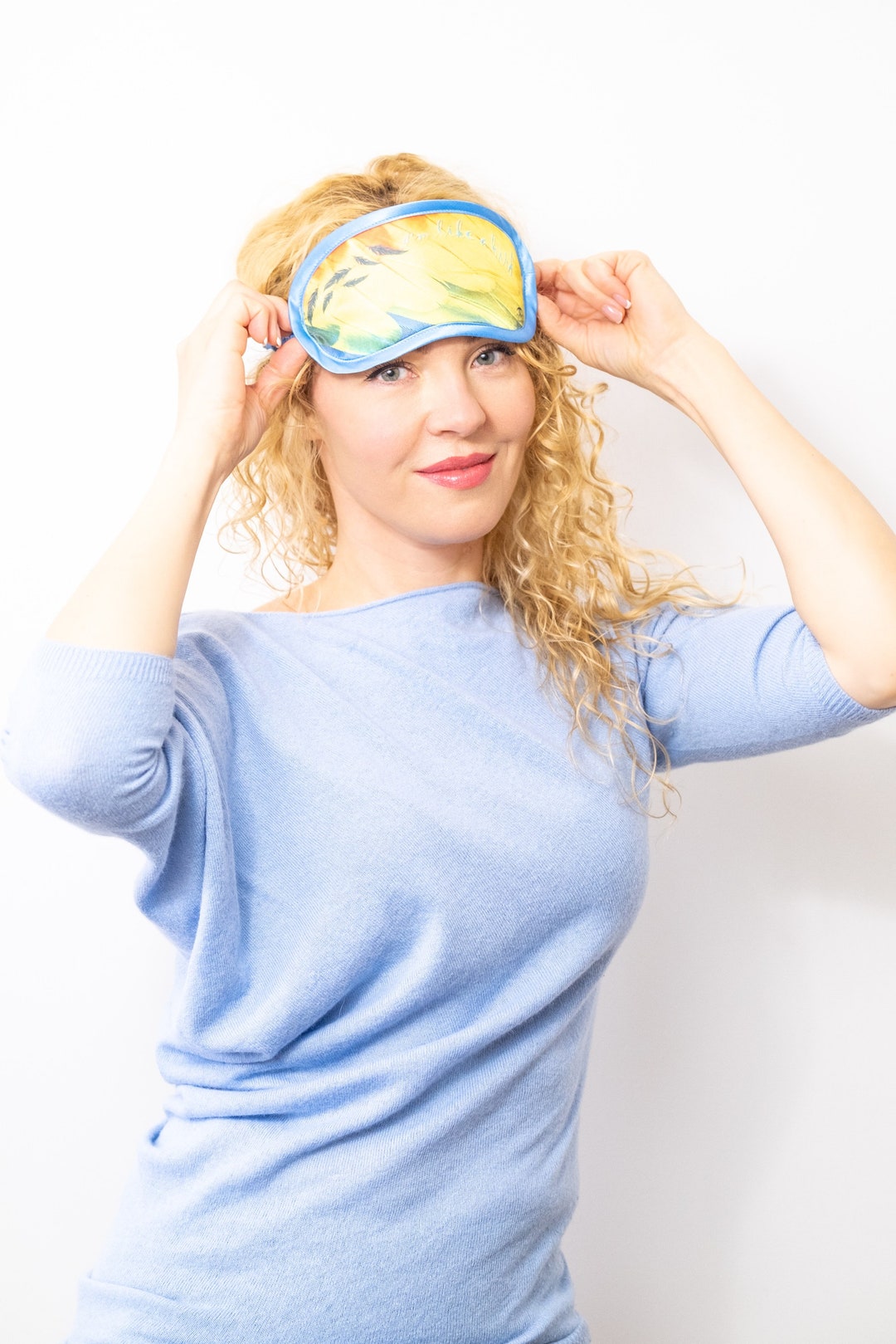 Handmade Sleep Mask, Parrot, Silk Print Sleep Mask, Sleep Mask for ...