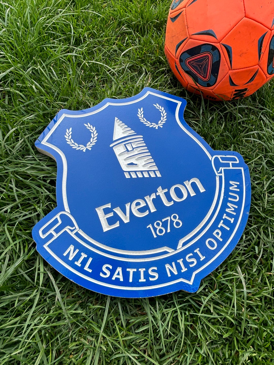 Everton Football Club Logo Wall Sign - Sport Sign for Man Cave, Home ...