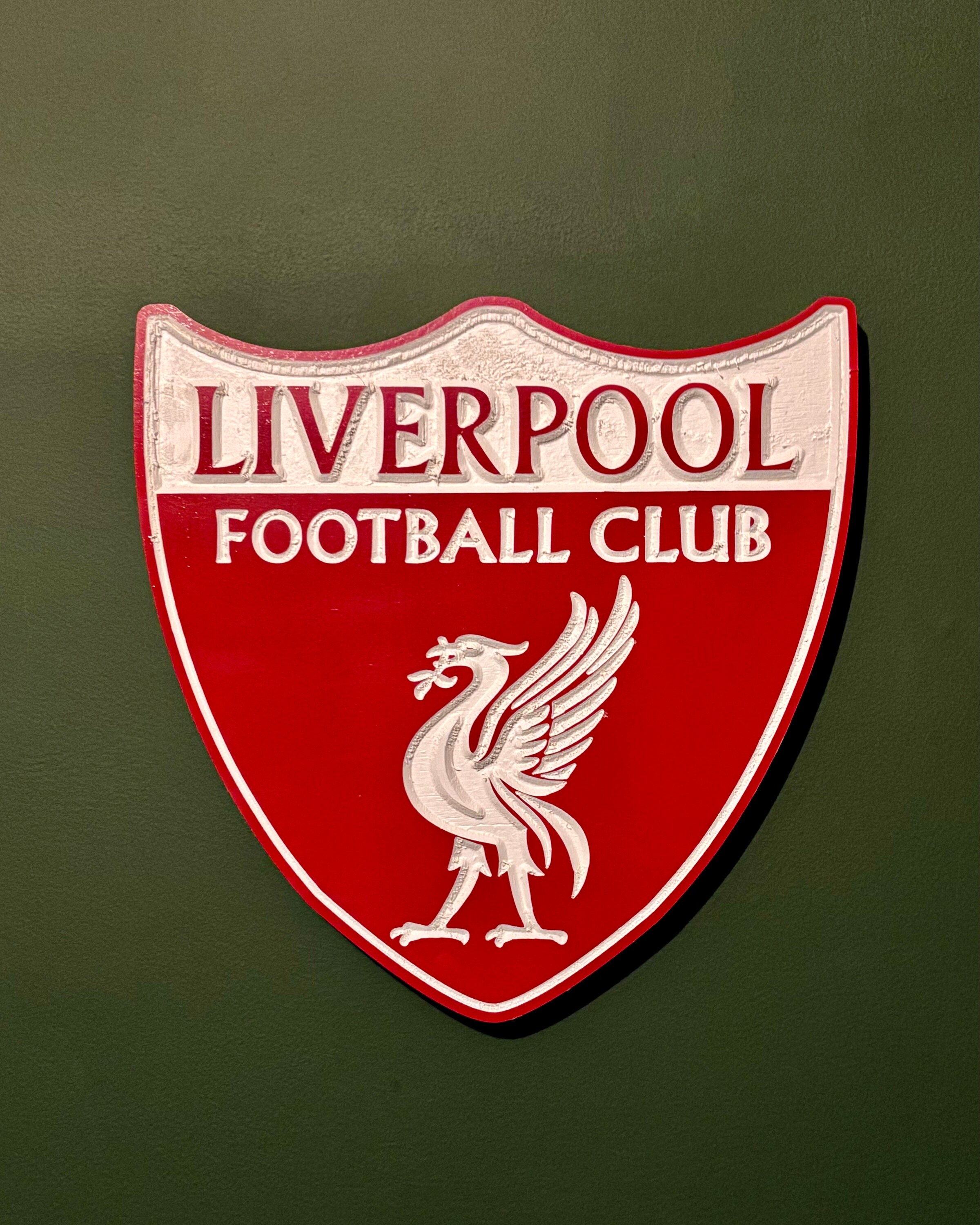 Liverpool Football Club Logo Wall Sign Sport Sign for Man Cave, Home ...
