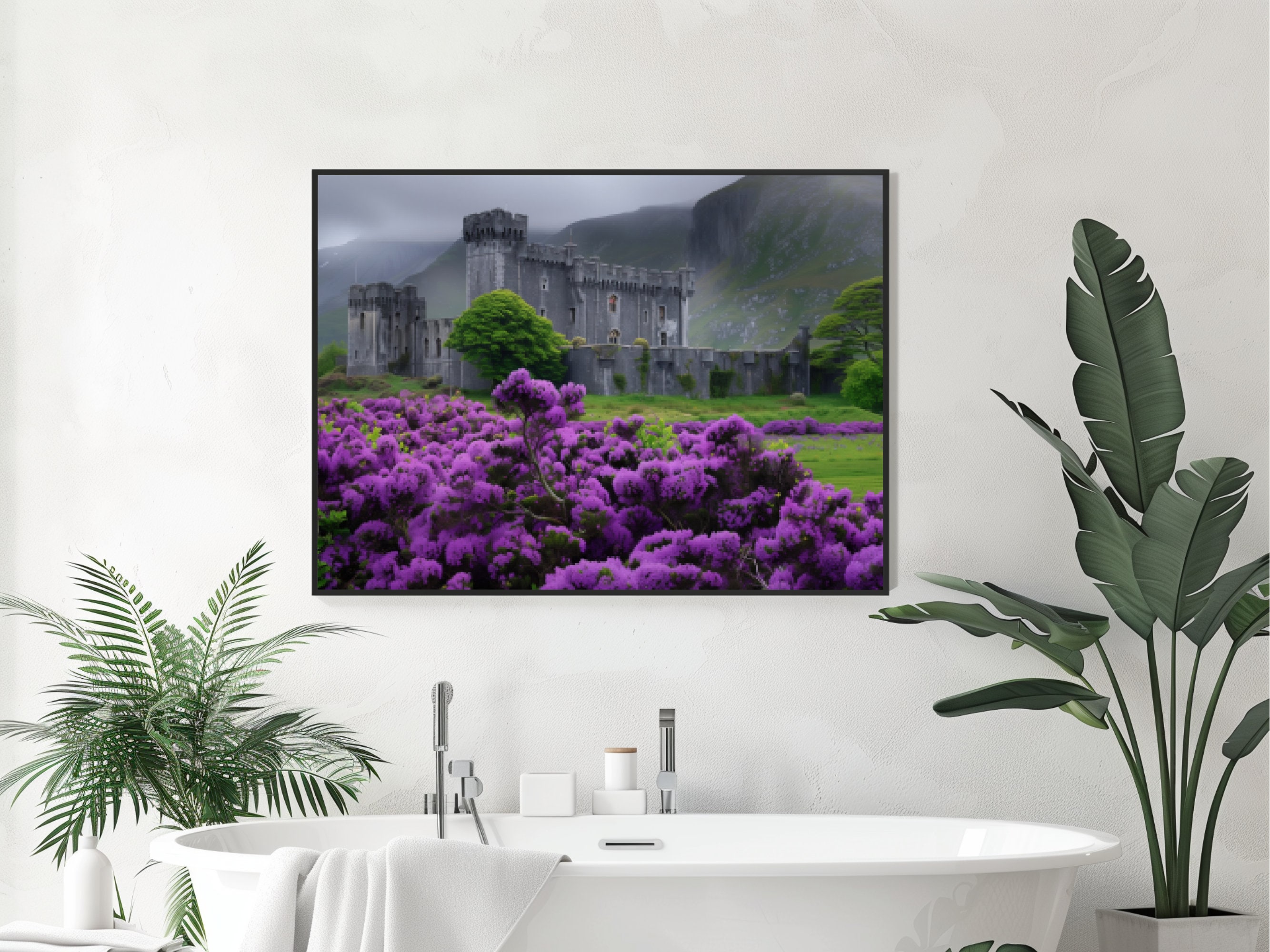 Majestic Irish Castle - Ultrarealistic AI Art: Capture the Beauty of ...