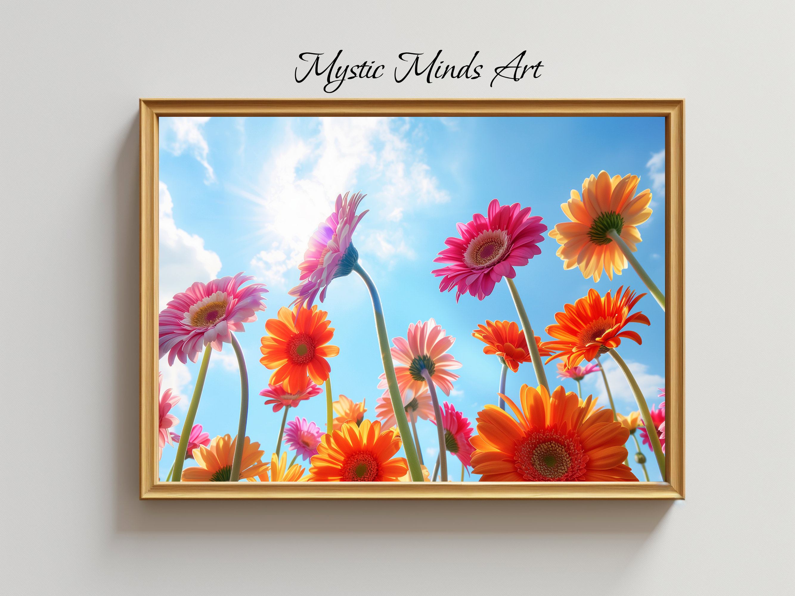 Celestial Blossoms: High-resolution Photograph Featuring Vibrant ...