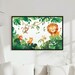 Jungle Friends Delight: Discover a Vibrant Illustration Featuring a ...