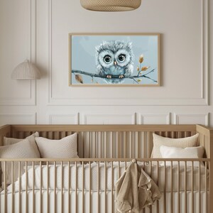 Printable Baby Owl: Adorable Printable Baby Owl Watercolor in Pastel ...