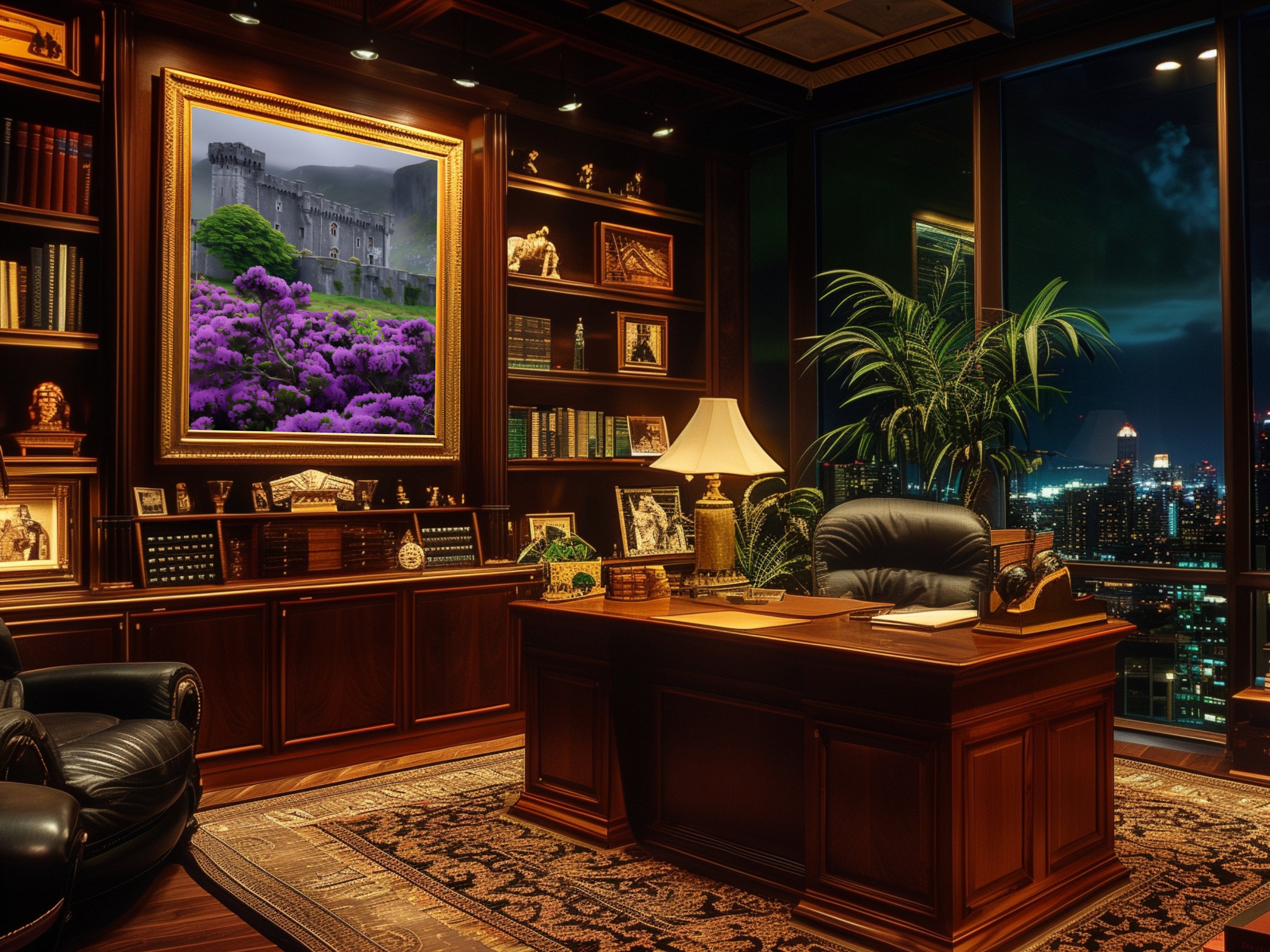 Majestic Irish Castle - Ultrarealistic AI Art: Capture the Beauty of ...