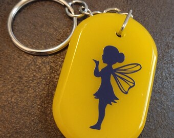 Big Eyed Fairy Fantasy Key Chain Acrylic Keychain - Etsy