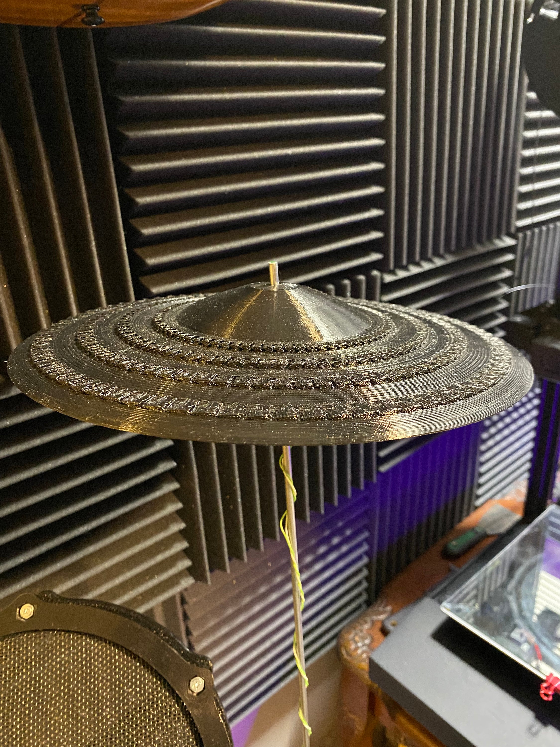 3D Printed 10 1/2" Electronic Crash/ride Cymbal - Style #1 (TPU ...