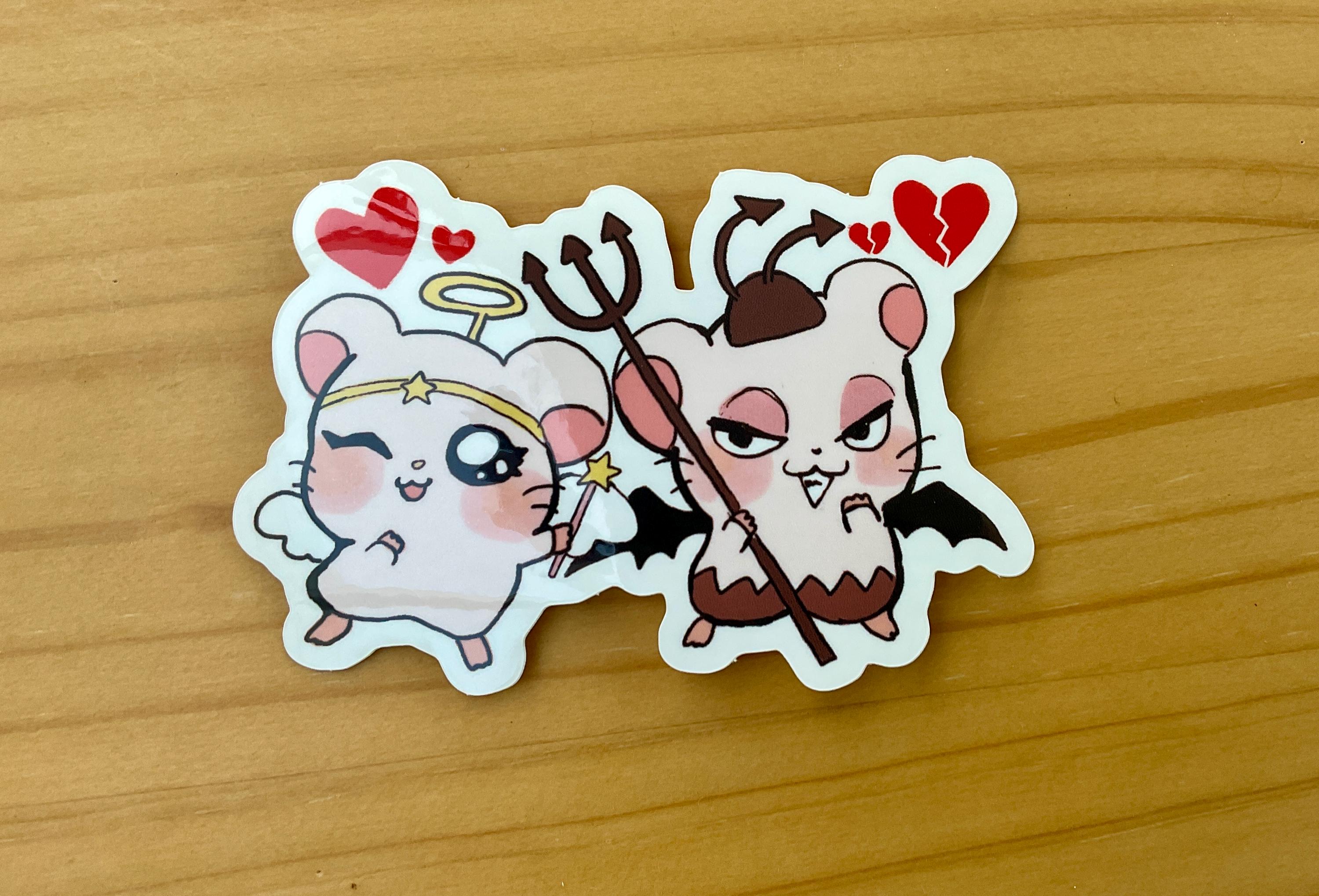 Hamtaro Ham Ham Heartbreak Sticker Harmony Spat - Etsy