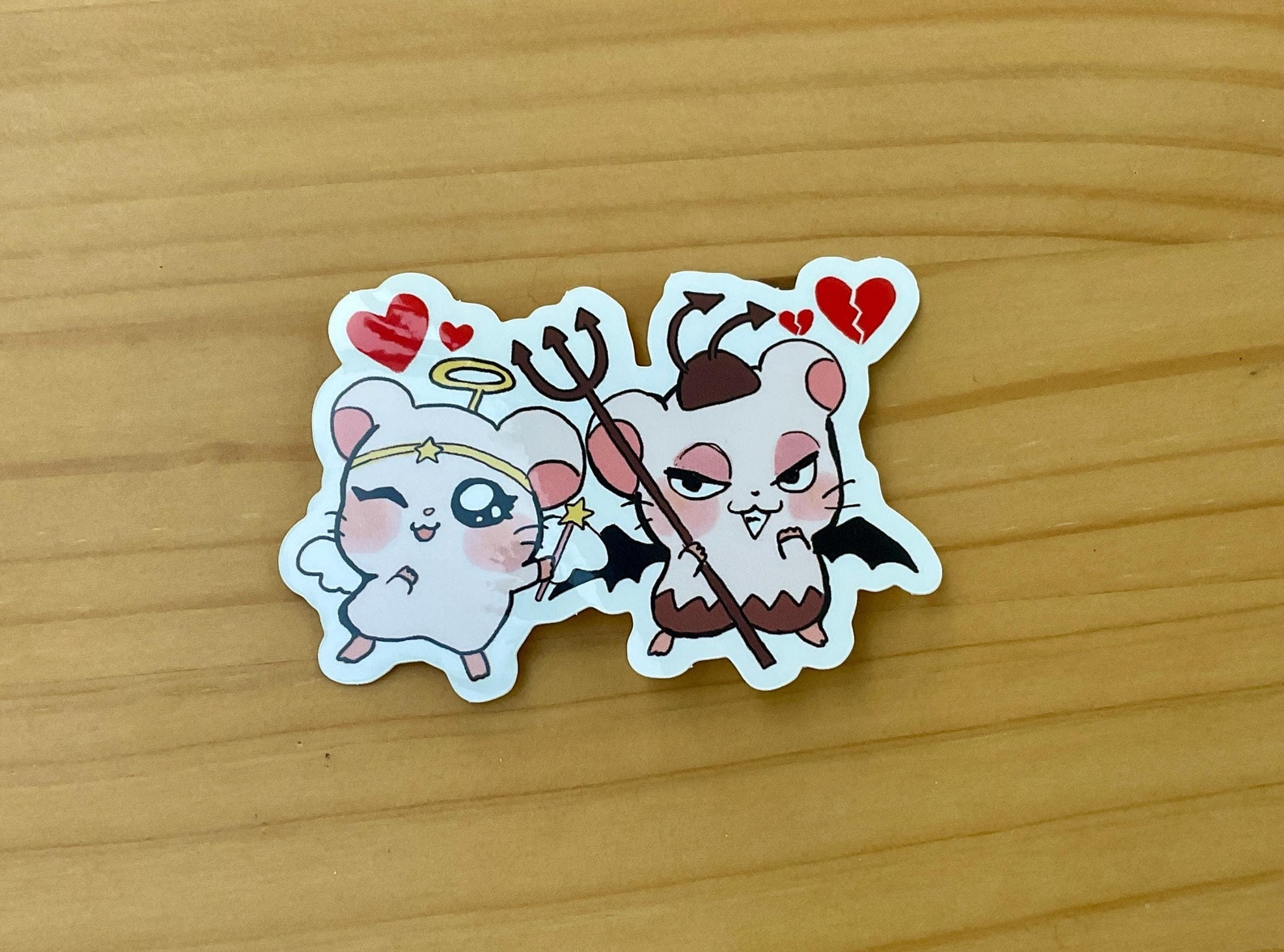 Hamtaro Ham Ham Heartbreak Sticker Harmony Spat - Etsy