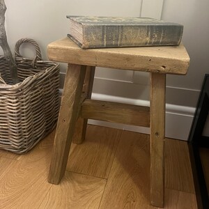 Rustic Milking Stool - Etsy UK