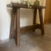 Handmade Rustic Scaffold Board Bench: Reclaimed Wood Seating - Etsy UK