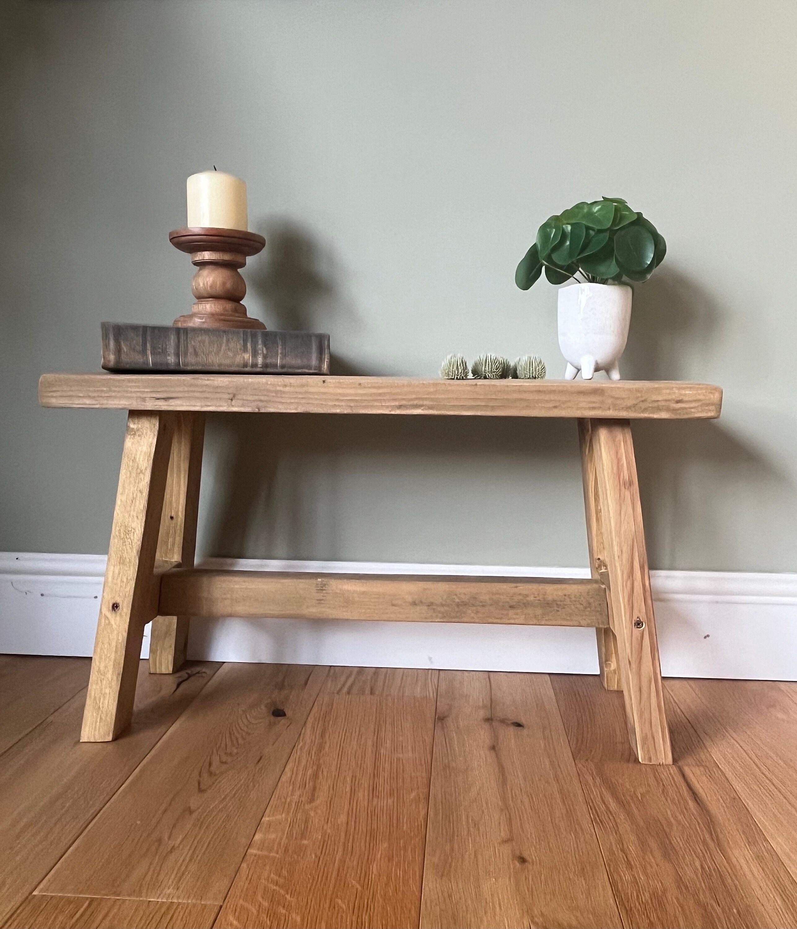 Rustic Bench - Etsy UK