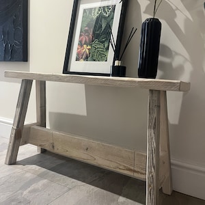 Rustic Bench - Etsy UK