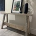 Handmade Rustic Scaffold Board Bench: Reclaimed Wood Seating - Etsy UK