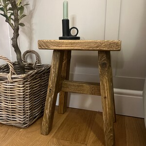 Rustic Milking Stool - Etsy UK