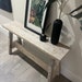 Handmade Rustic Scaffold Board Bench: Reclaimed Wood Seating - Etsy UK