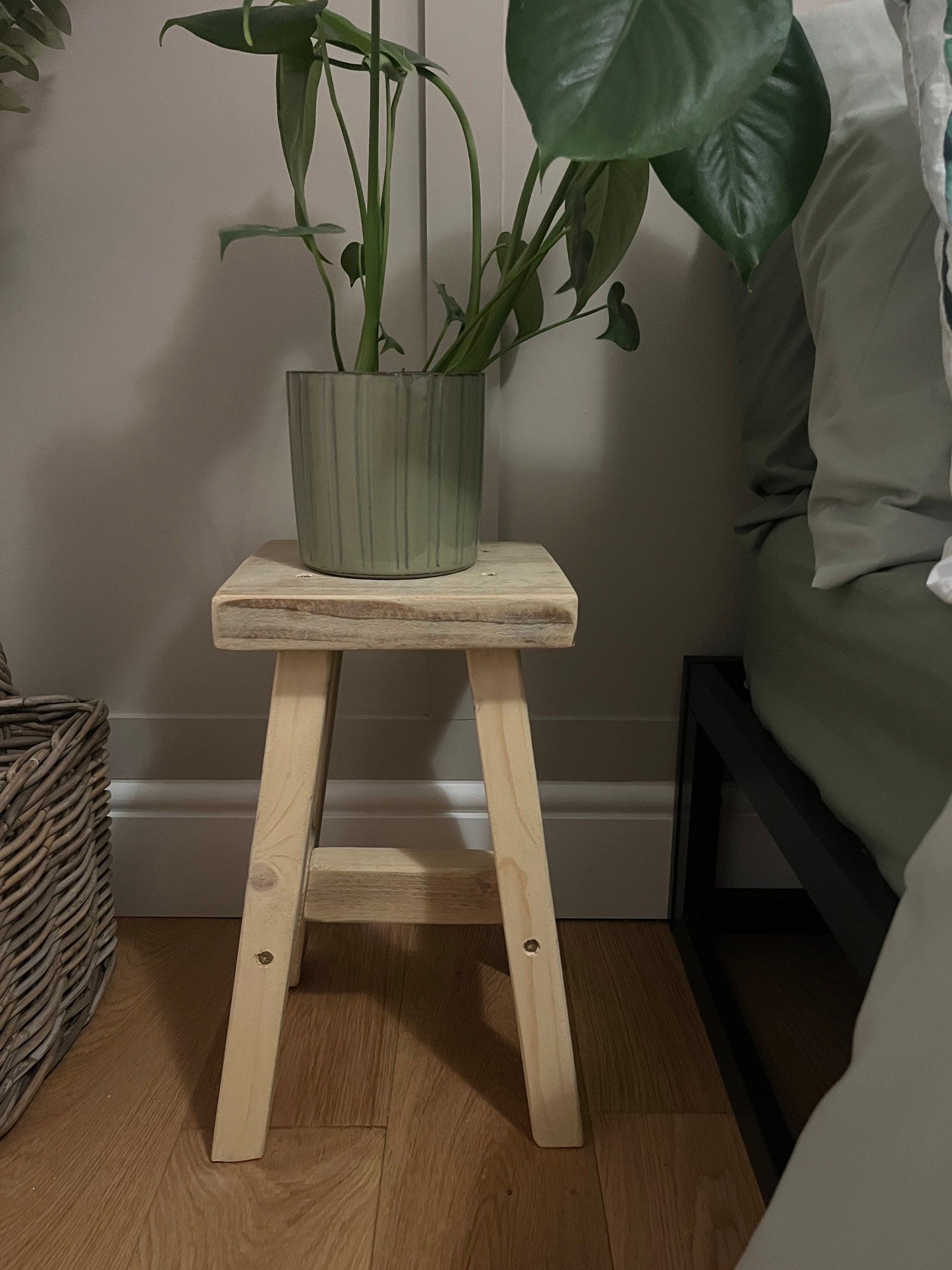 Rustic Milking Stool - Etsy UK