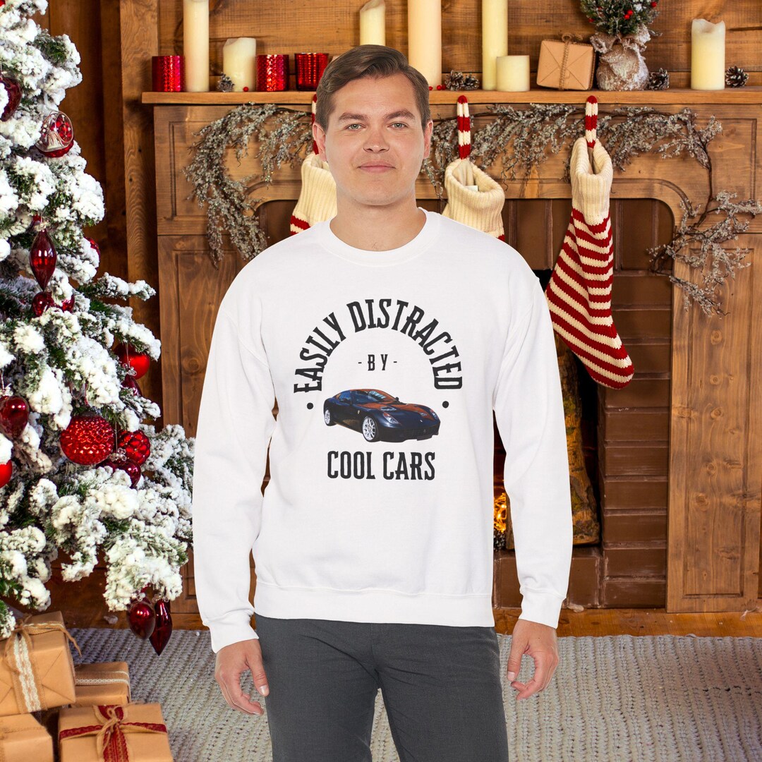 Cool Cars Sweatshirt Perfect for Car Lovers, Gift for Him/her, Ferrari ...