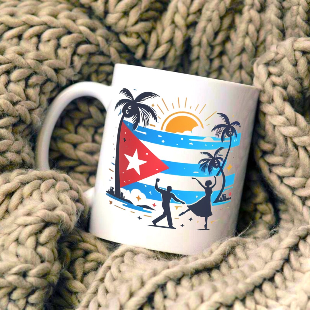 Sunny Cuban Coffee Mug, Gift for Cuban, Cuban Souvenir, Cuban ...