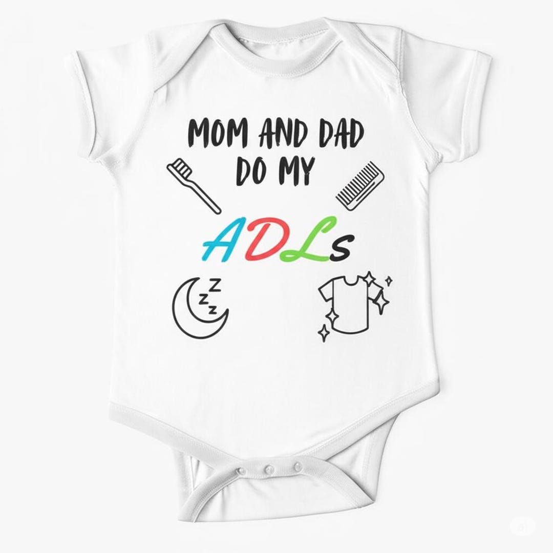 SVG File, Mom and Dad Do My Adls, Occupational Therapy, Acts of Daily ...