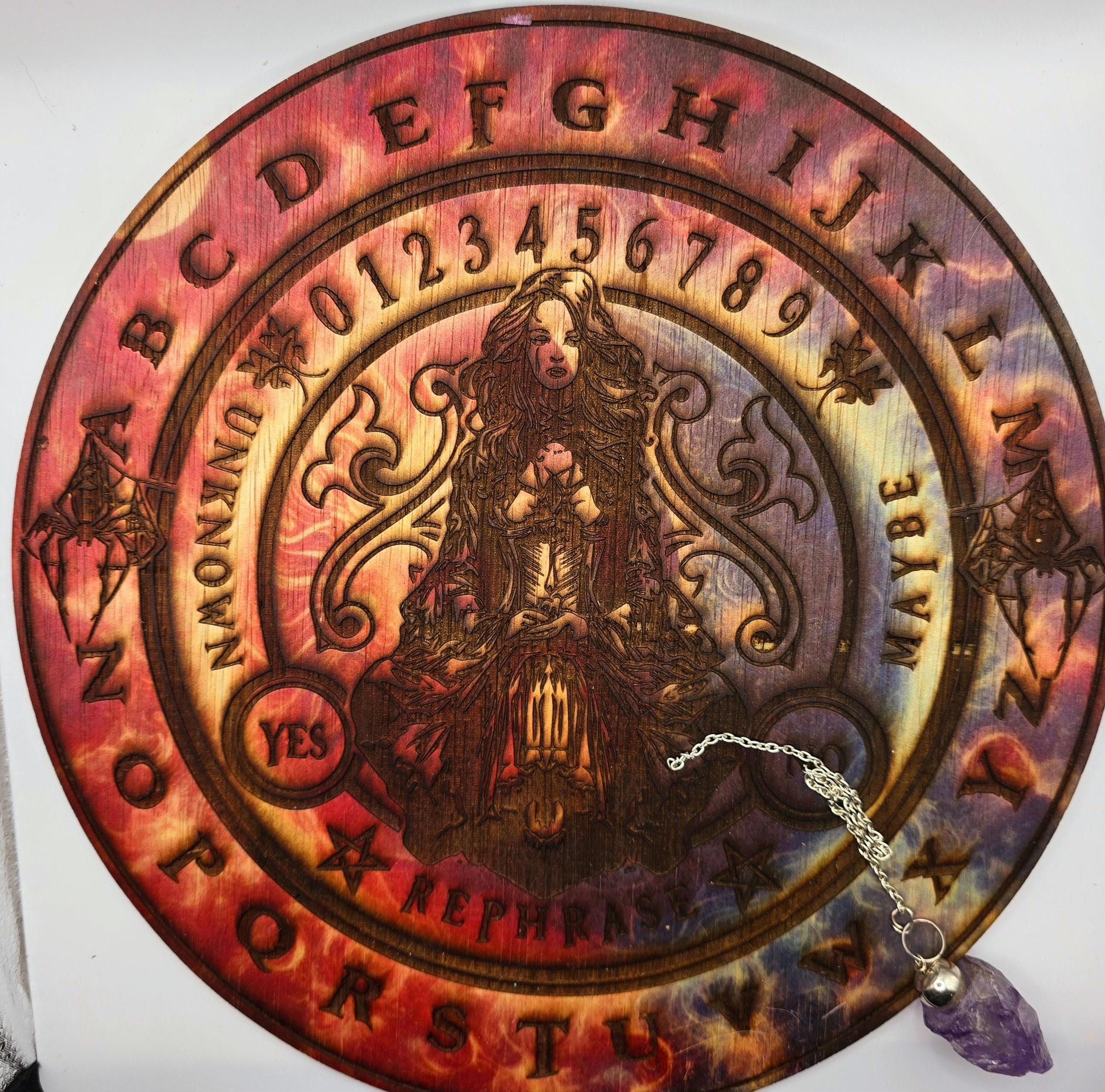 Spirit Board, Fortune Telling, Pendulum, Ouija, Witch Pendulum /dowsing ...