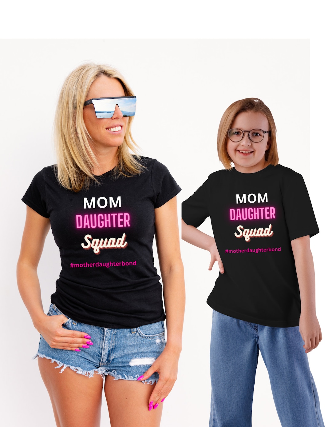Mom Daughter Squad Mom Daughter Bonding Shirt Etsy