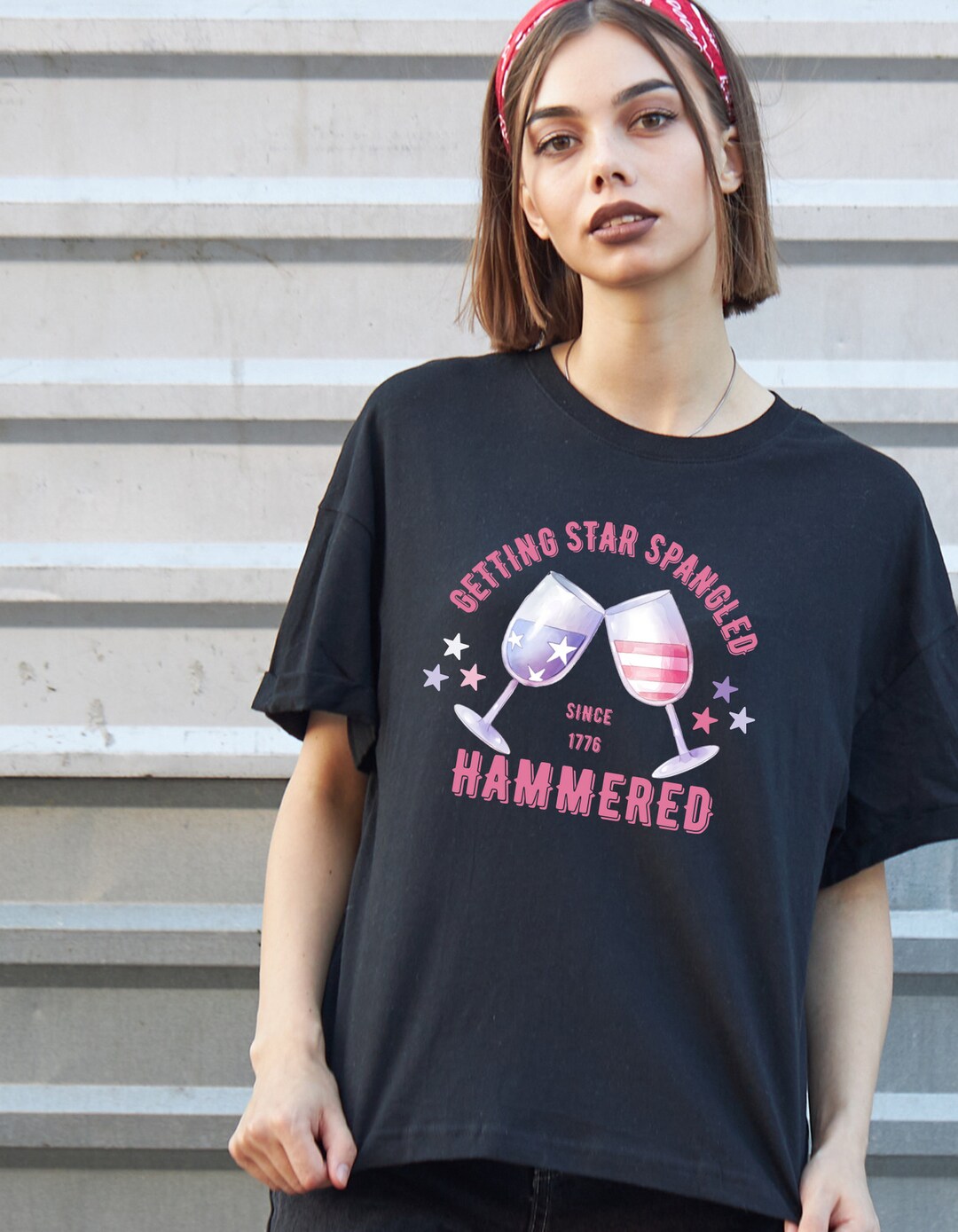 Getting Star Spangled Hammered Sinced 1776, Fourth of July Shirt ...