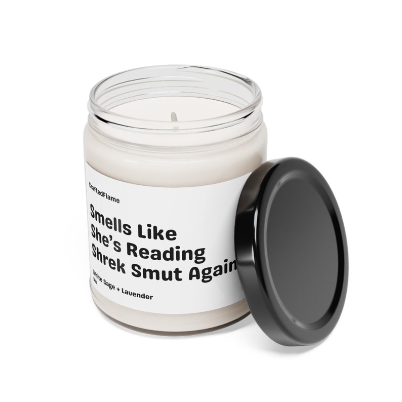 Smells Like She's Reading Shrek Smut Again, Funny Shrek Candle, Shrek ...