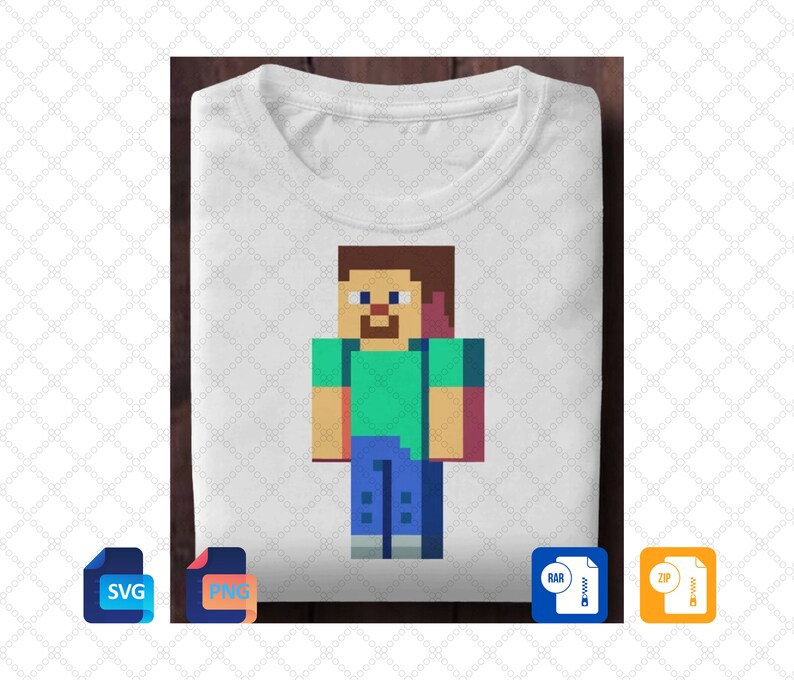 Minecraft Svg, Steve Svg, Minecraft Svg File, Minecraft Png, Minecraft ...