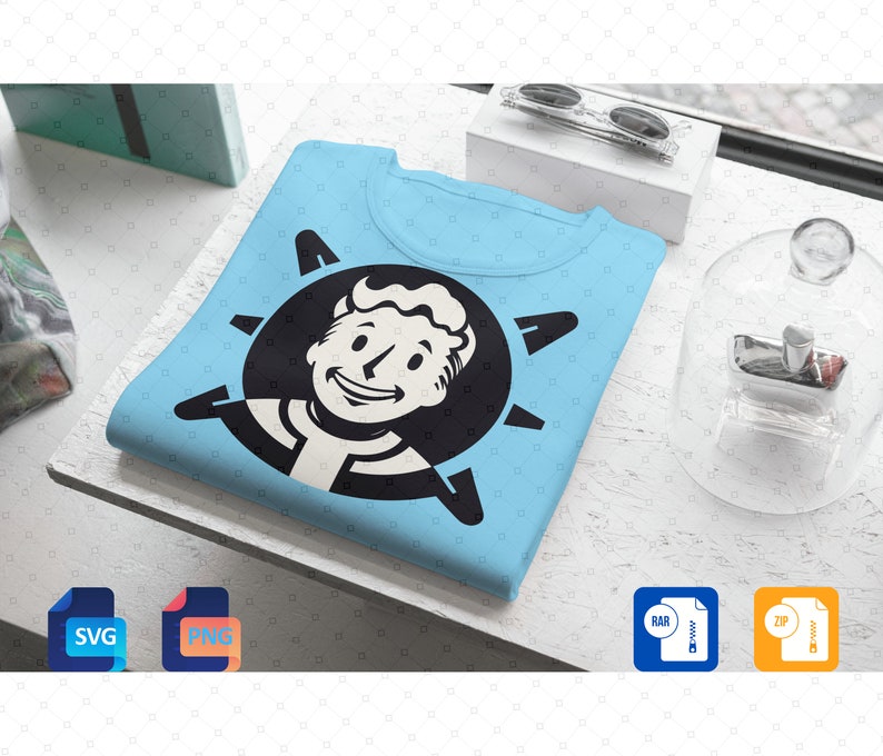 Fallout Vault Boy Svg Game Themed Svg Fallout Svg Vault Boy Svg