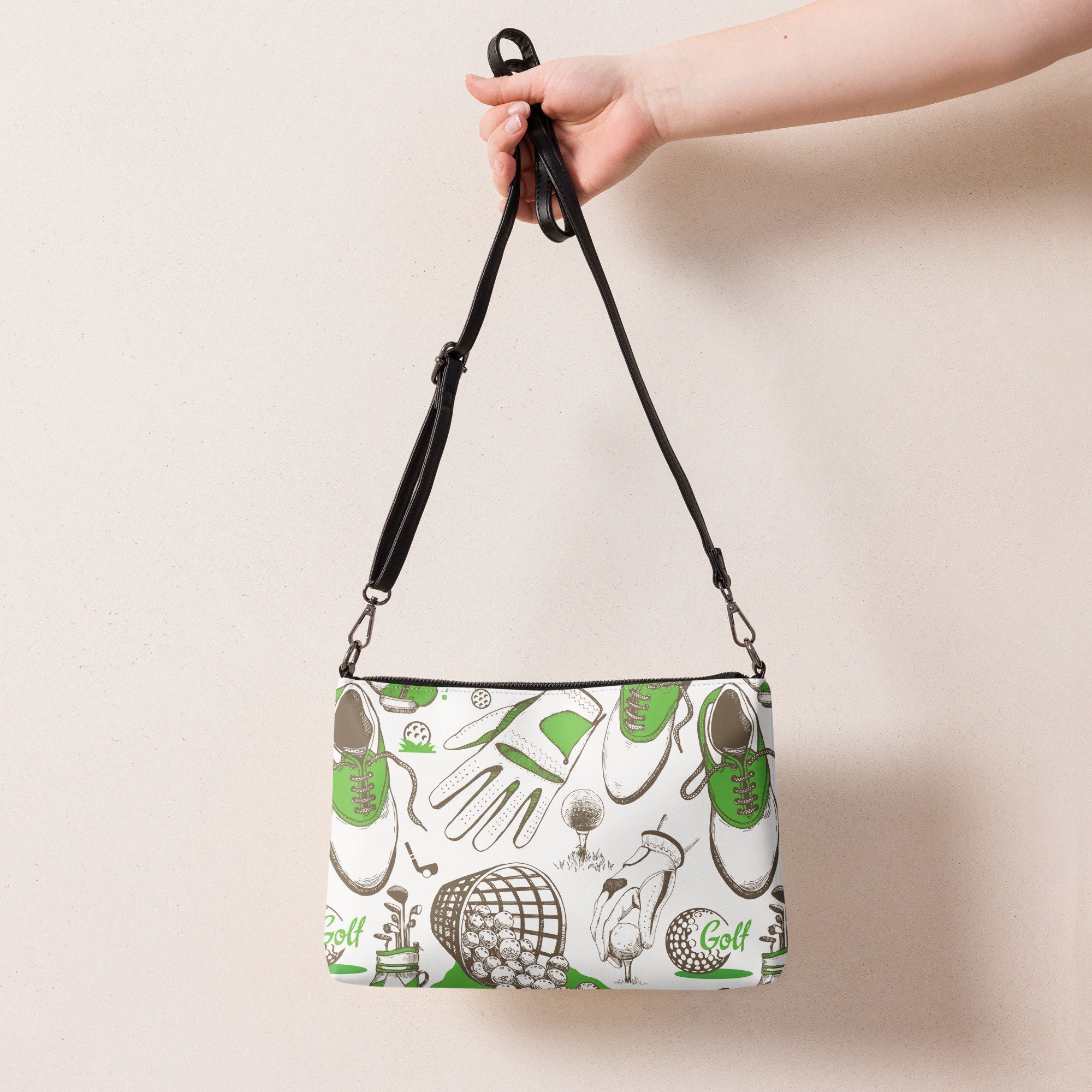 Golf Pattern Crossbody Bag - Etsy