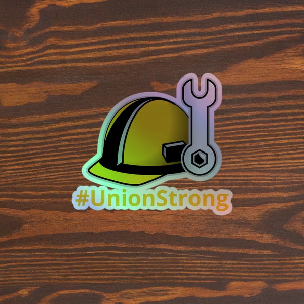 Union Hard Hat Stickers - Etsy