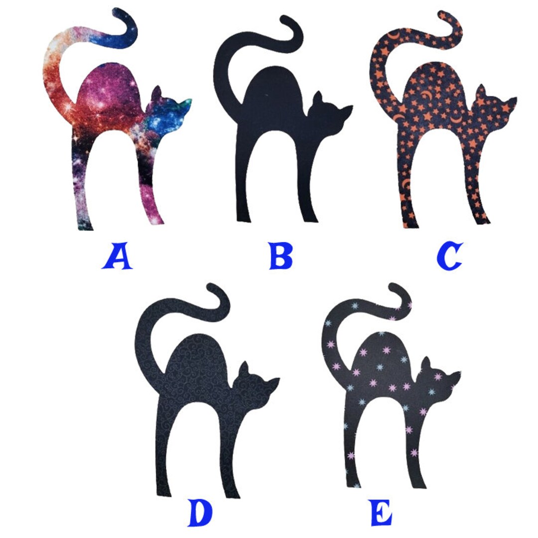 Halloween Cats Appliqué Kit Sold in Groups of 5, Pre-fused Precision ...
