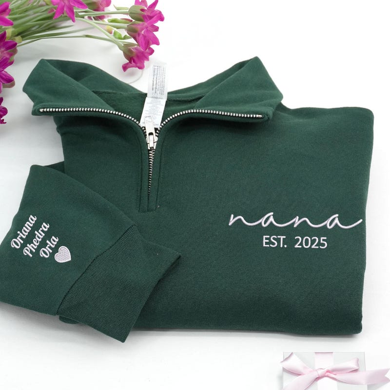 Nana Custom Zip Up - Etsy