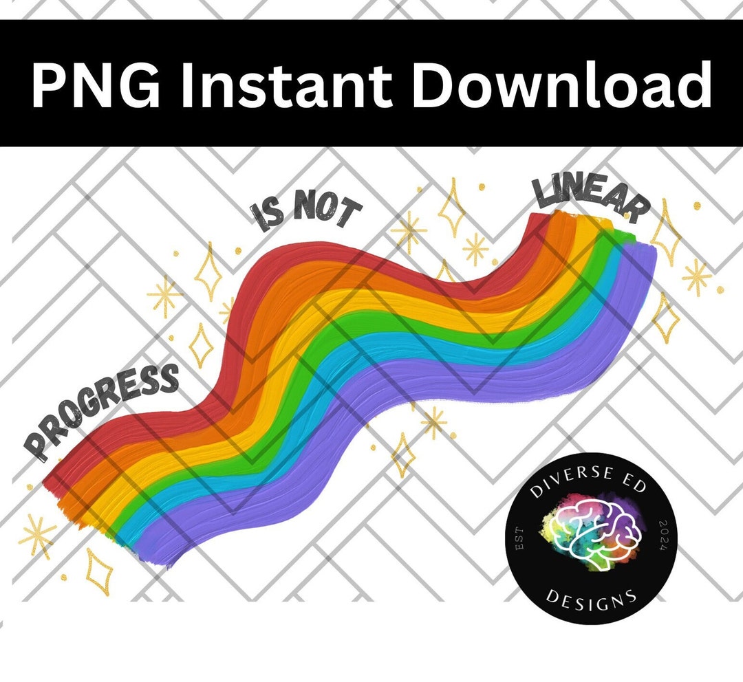 Progress is Not Linear Png, Direct to Film Teacher T-shirt, Teacher ...