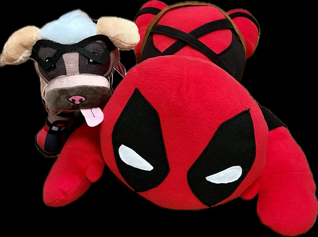 Deadpool Inspired Large Plush Perfect for Birthday, Christmas Gift ...