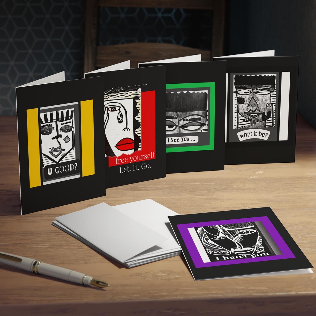 Check-in Cards Variety (5-pack) - Etsy