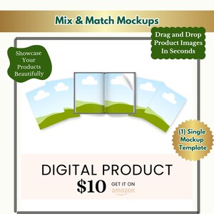 Book Mockup Template Digital Product Mockup Course Mockup Template ...