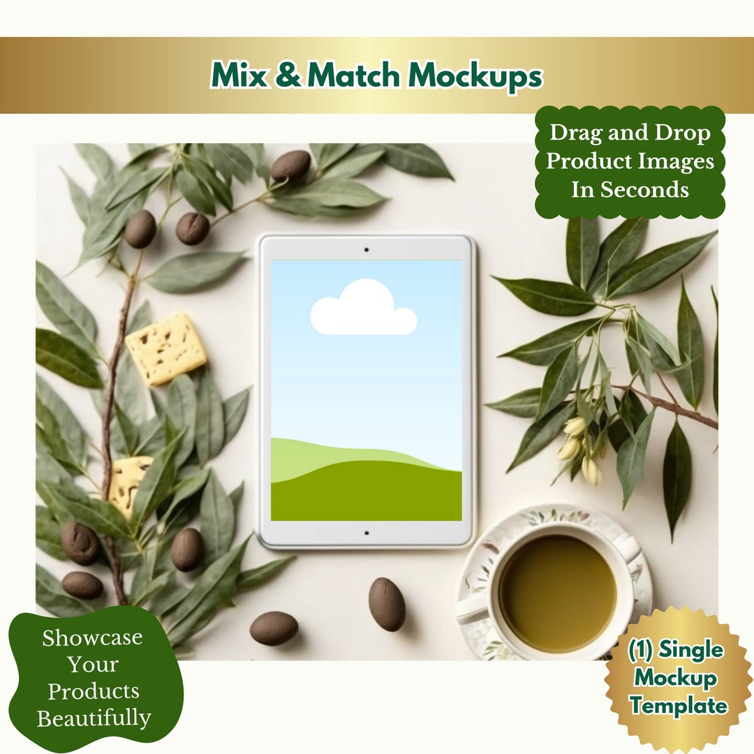 IPad Template | iPad Mockup | Digital Product Mockup | Art Mockup ...