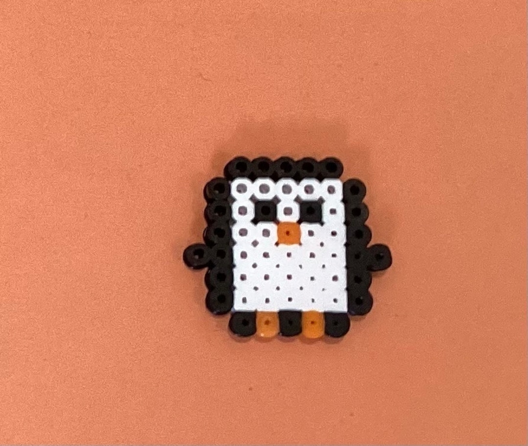 Penguin Perler Bead Pattern - Etsy