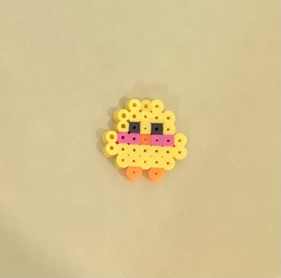 Mini Chick Perler Bead Pattern - Etsy