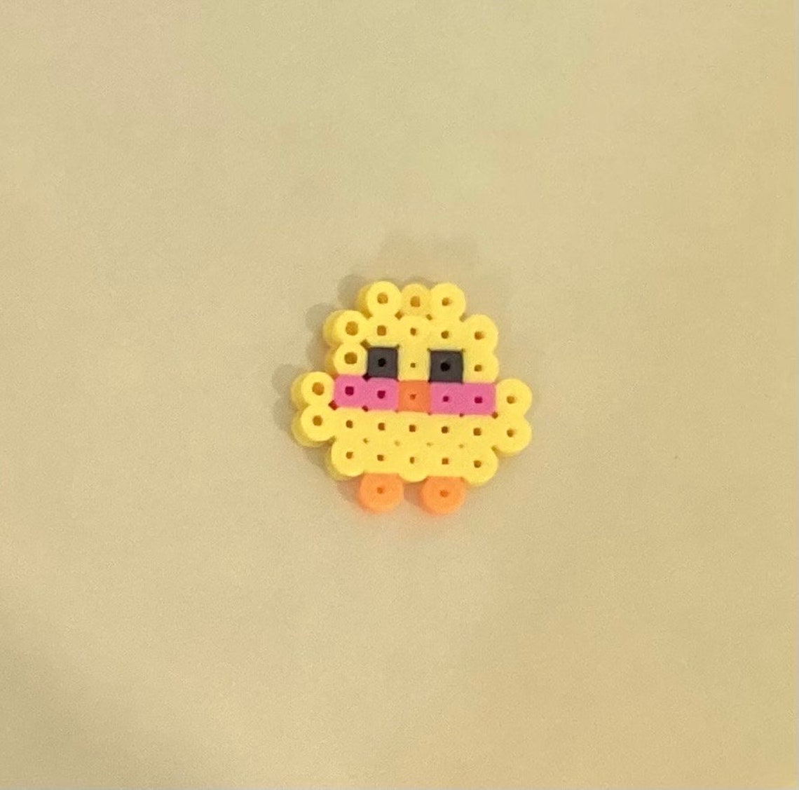 Mini Chick Perler Bead Pattern - Etsy