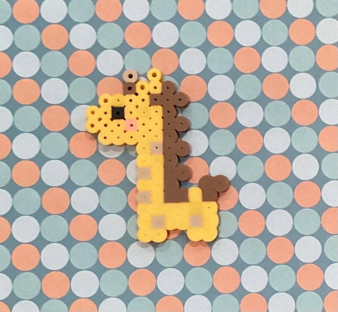 Giraffe Perler Bead Pattern - Etsy