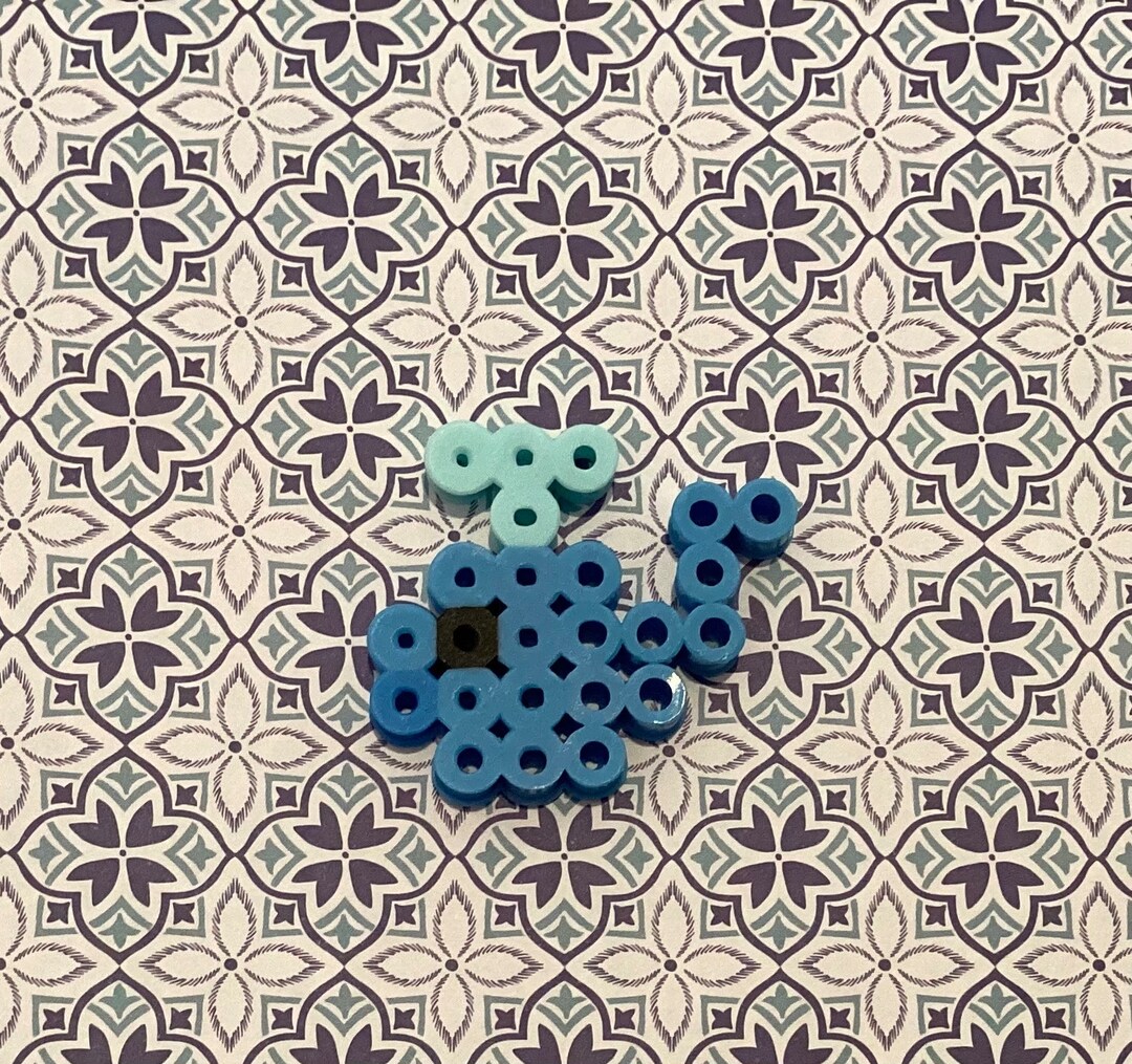 Mini Whale Perler Bead Pattern - Etsy