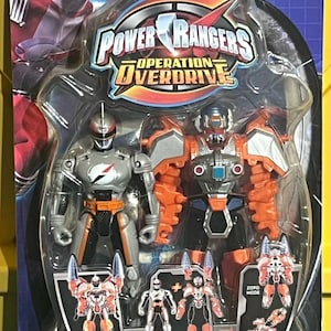 Rare Power Rangers Operation Overdrive Mercury Sentinel Zord Ranger New ...