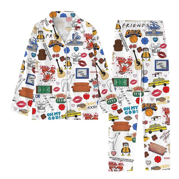 Tv Show Friends Pajamas - Etsy