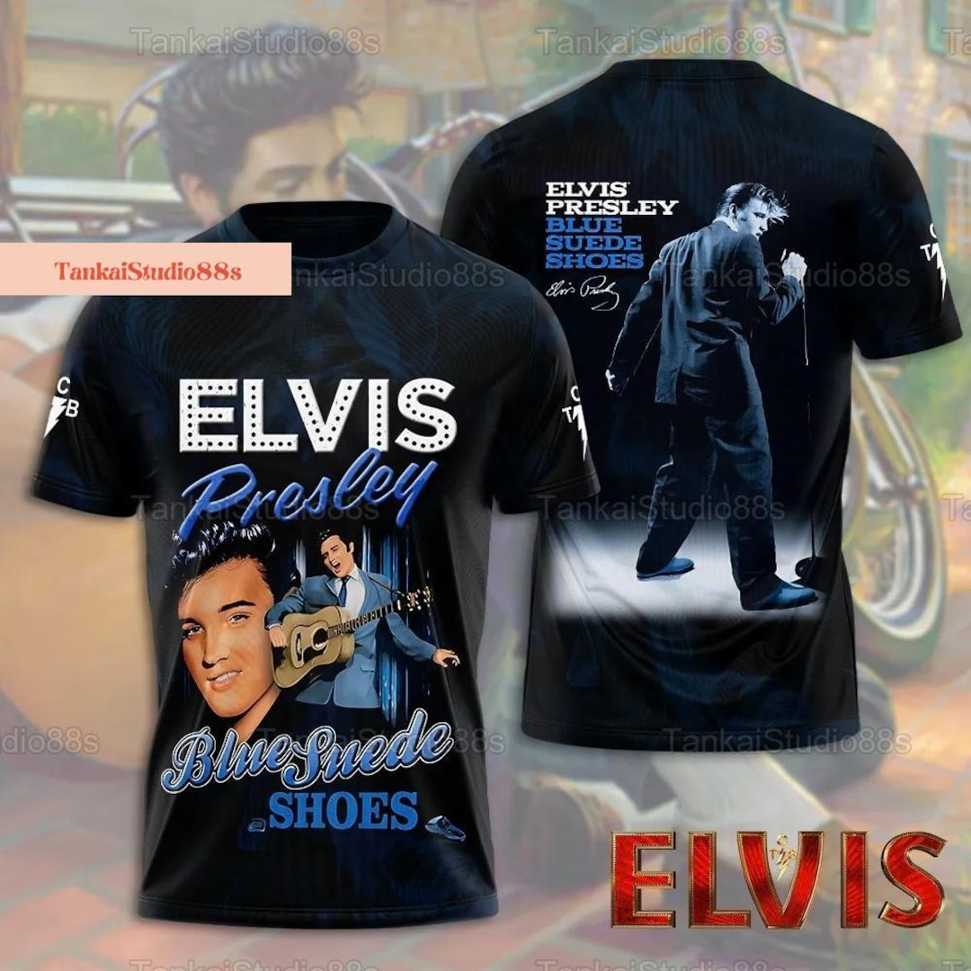 Camisa vintage de Elvis Presley, sudadera con capucha de Elvis King Of ...