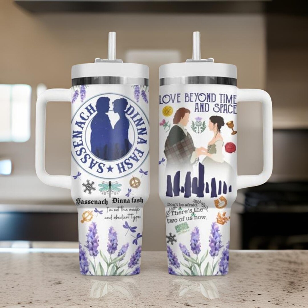 Outlander 40oz Tumbler, Outlander Insulated Tumbler, Outlander Gift ...